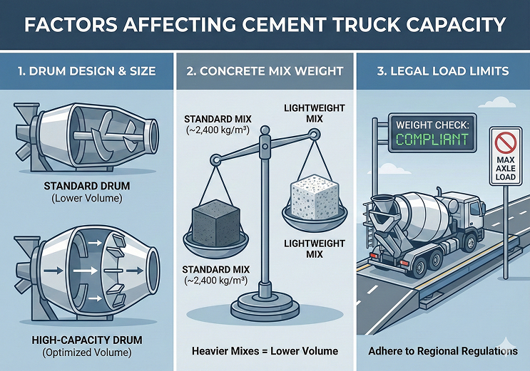 How Many Cubic Meters in a Cement Truck?